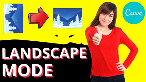 How To Change To Landscape Mode In Canva YouTube
