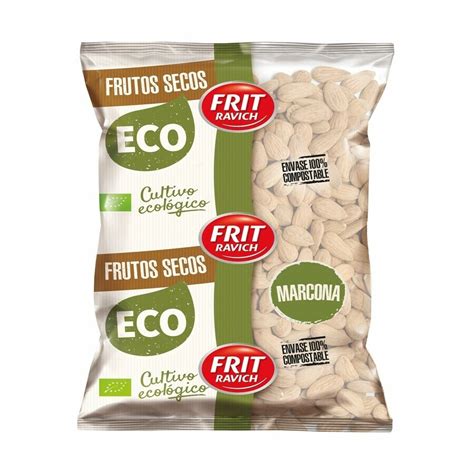 MyChefTool Market Almendra Cruda Ecológica con piel 6 Bolsas de 1Kg