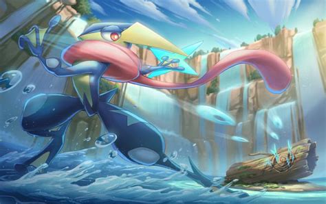 Greninja Pok Mon Image By Ho Oh Mangaka Zerochan Anime