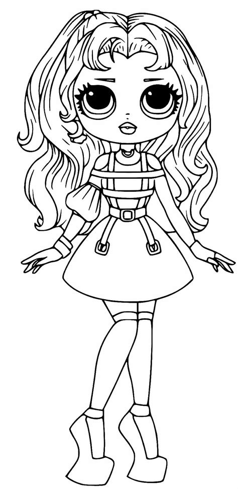 50 Desenhos Da Boneca LOL Para Colorir Como Fazer Em Casa
