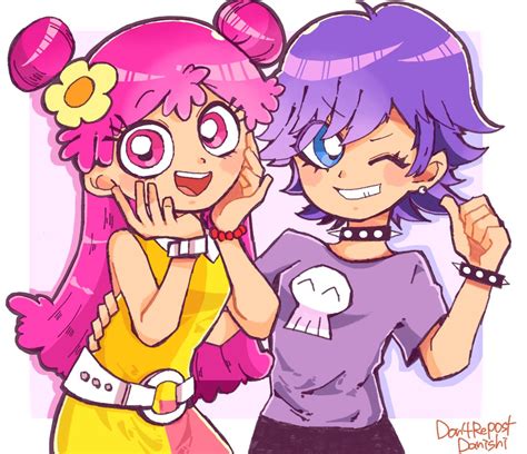Yoshimura Yumi And Oonuki Ami Hi Hi Puffy Amiyumi Drawn By Danishi