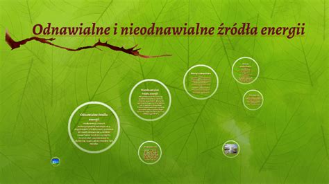 Odnawialne i nieodnawialne źródła energii by Dawid Pieśluk on Prezi
