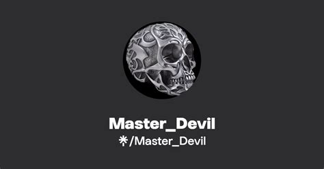 Master Devil Instagram Tiktok Linktree