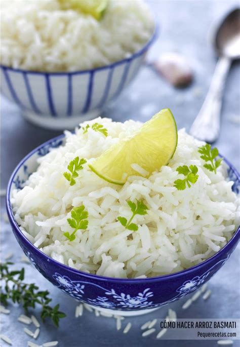 Cómo cocer ARROZ BASMATI perfecto receta FÁCIL PequeRecetas