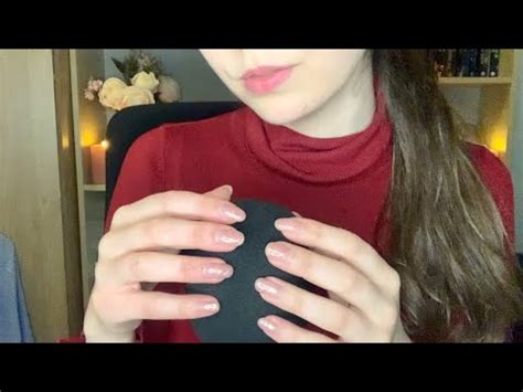 Asmr Intense Brain Massage Foam Cover Mic Scratching Mic Brushing