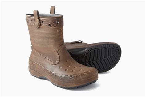Say Howdy To The Huckberry X Crocs Classic Western Boot HiConsumption
