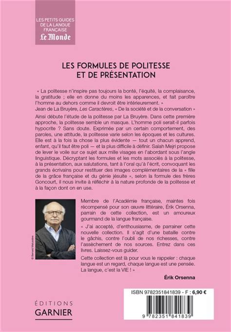 Mise à jour 95 imagen formule de politesse académie française fr