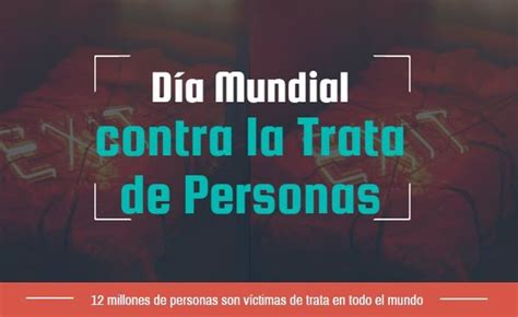 30 de julio Día Mundial contra la Trata de Personas por qué se