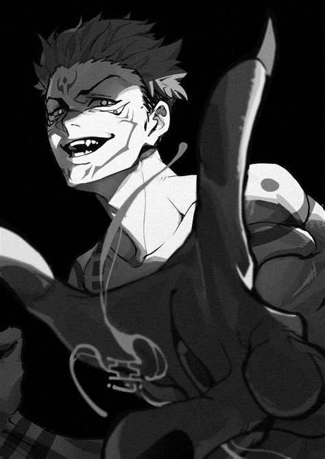 Ryoumen Sukuna Jujutsu Kaisen Drawn By Black Plume Danbooru