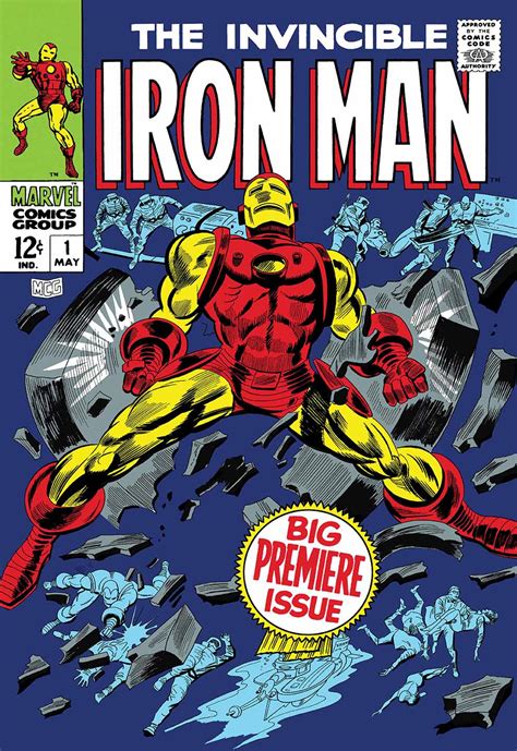 The Invincible Iron Man Big Premiere Issue Marvel Castle Fine Art