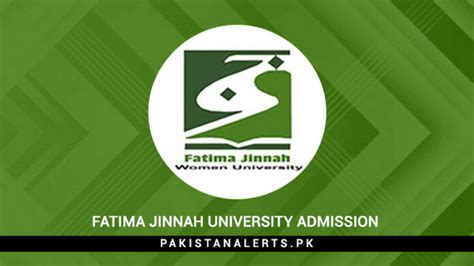 Fatima Jinnah University Admission 2024