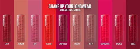 MAYBELLINE Superstay Vinyl Ink Liquid Lipstick Beauty Make Up VEGAN