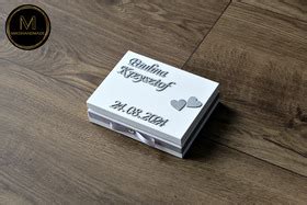 Pudełko na obrączki personalizowane