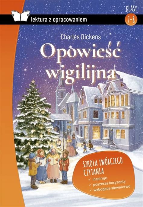Opowieść wigilijna Lektura z opracowaniem Dickens Charles Książka