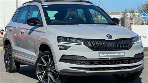 Fy Xbx Skoda Karoq Tsi Sportline Dsg Meteor Grey Youtube