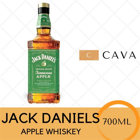 Jack Daniels Tennessee Apple Whiskey 700mL Lazada PH