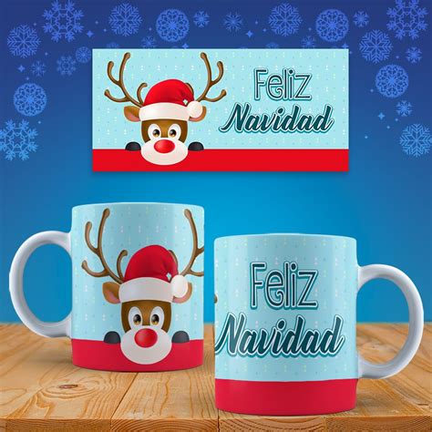 Descargar Plantillas Para Sublimar Gratis De Navidad Para Tazas Mugs