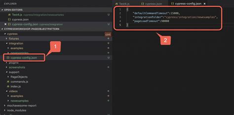 configurations in cypress and how to disable default configurations