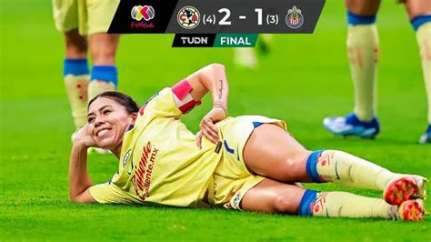 América Femenil 2 1 Chivas Femenil Vuelta Semifinales Apertura 2023