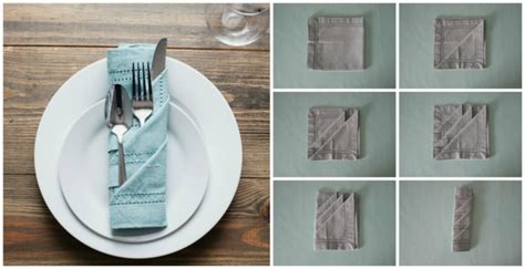 Ideas fenomenales sobre cómo doblar servilletas para eventos especiales