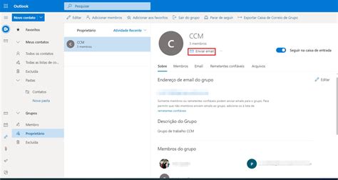 Como Criar Um Grupo De Contatos No Outlook CCM