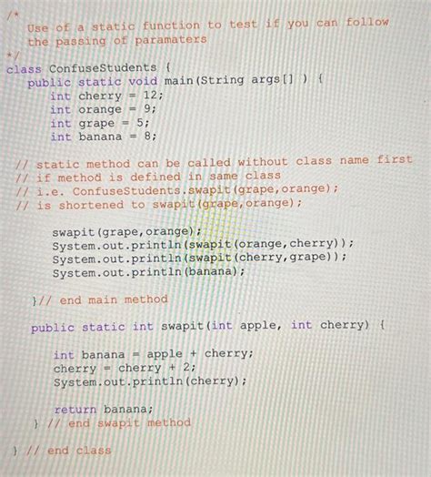 solved analyze the following code determine what the output