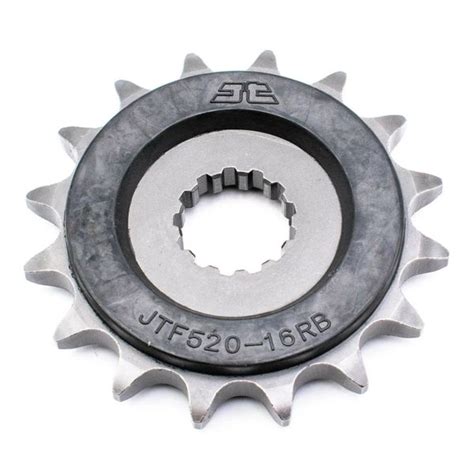 JTF520 16RB JT Sprocket Steel Alloy Rubber Cushioned 16 Tooth NEW FREE