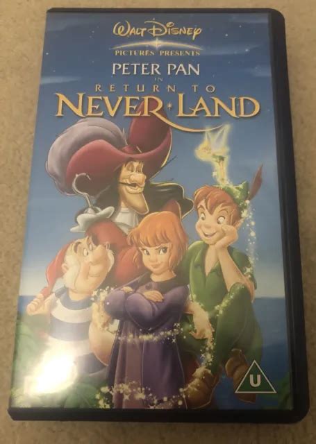 PETER PAN Return To Never Land VHS SUR 2002 Disney 3 50 PicClick UK