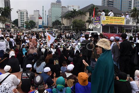 UNJUK RASA 411 DI JAKARTA ANTARA Foto