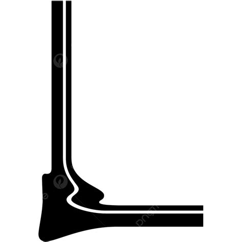 Marcos Blanco Y Negro Signo PNG dibujos Acortar Pictograma Gráfico