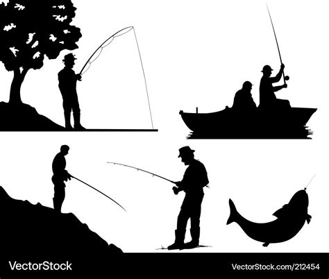 Fishing Royalty Free Vector Image VectorStock