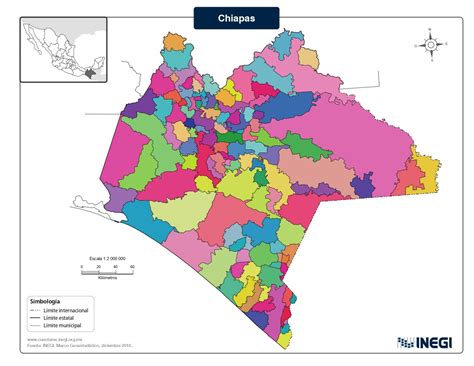 Mapas De Chiapas M Xico A Color Blanco Y Negro Y Para Imprimir