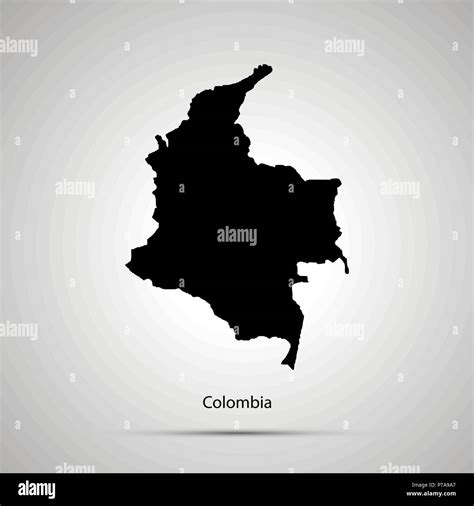 Mapa geografico de colombia fotografías e imágenes de alta resolución