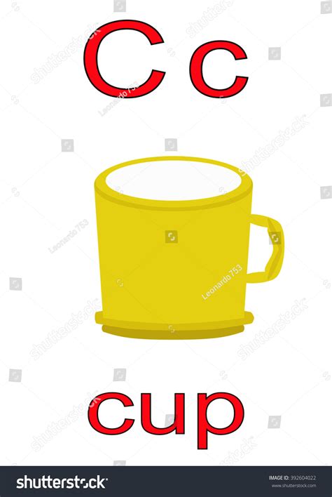 English Alphabet Letter C Cup Vector C S N Mi N Ph B N Quy N