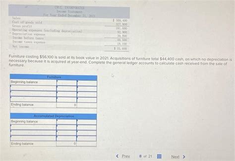Solved QS 16 13 Algo Computing Cash From Asset Sales LO Chegg