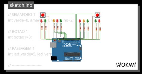 arduino semáforo wokwi esp32 stm32 arduino simulator