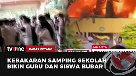5 Kios Samping SMA Negeri 112 Jakarta Hangus Terbakar Kabar Petang