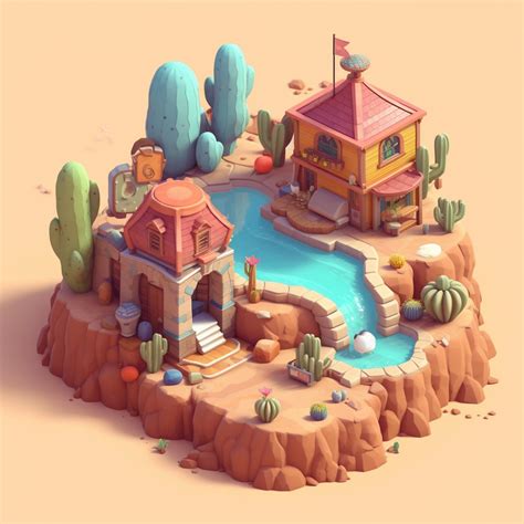 Isometric Game Environments Hals Hounds