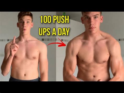 100 PUSH UPS A DAY FOR 30 DAYS CHALLENGE Epic Body Transformation
