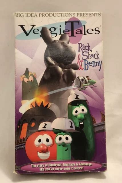 VEGGIETALES RACK SHACK Benny VHS Video Tape 5 22 PicClick UK