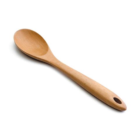 Cuillère Lisa en Bois de Hêtre pour la Cuisine de la Série Brun