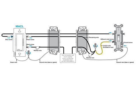 How To Wire A Dimmer On A 3 Way Switch Lutron Multi Location
