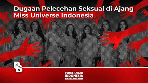 Cindy Florencine Dugaan Pelecehan Seksual Di Ajang Miss Universe