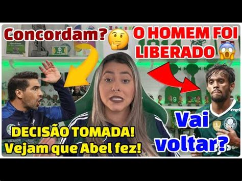 DECISÃO TOMADA ABEL VAI FAZER ISSO E FEZ ATÉ REUNIÃO SCARPA TÁ