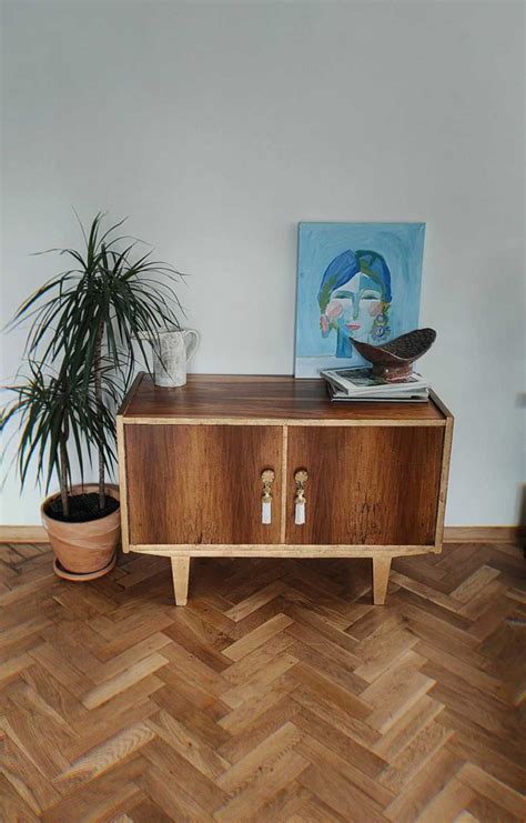 Komoda Szafka PRL po renowacji Tarnowskie Góry OLX pl