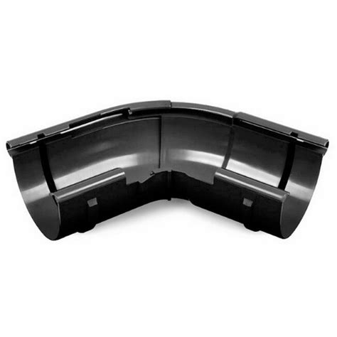 BRYZA PVC grafitowy Narożnik 125mm ZEWNĘTRZNY regulowany kąt 120