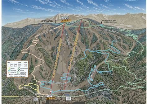 Snow Summit Summer Bike Park Hiking Recreation Mountain Biking