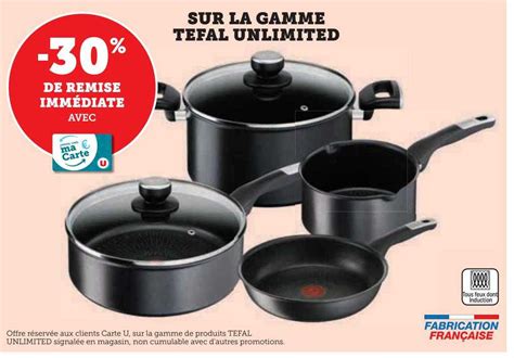 Promo La Gamme Tefal Unlimited Chez Hyper U ICatalogue Fr