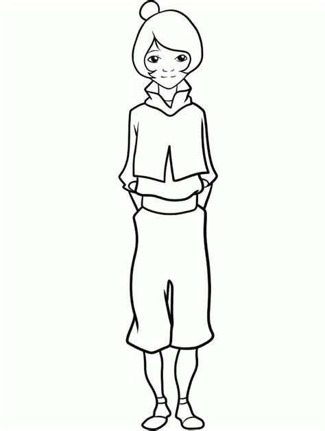 Legend Of Korra Coloring Pages Clip Art Library