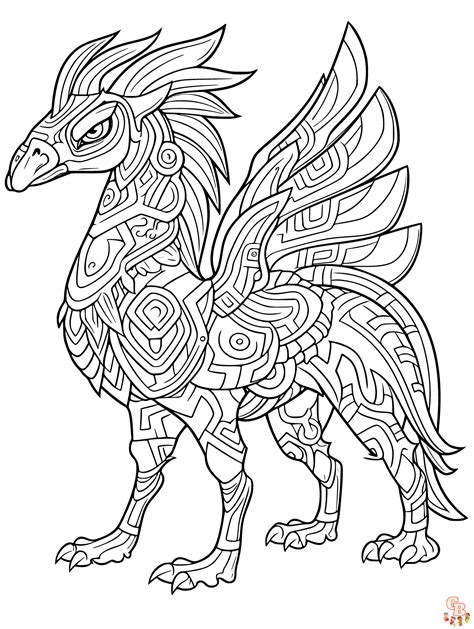 Dibujos Para Colorear De Alebrijes Imprimibles Gratis Para Ni Os Y Adultos